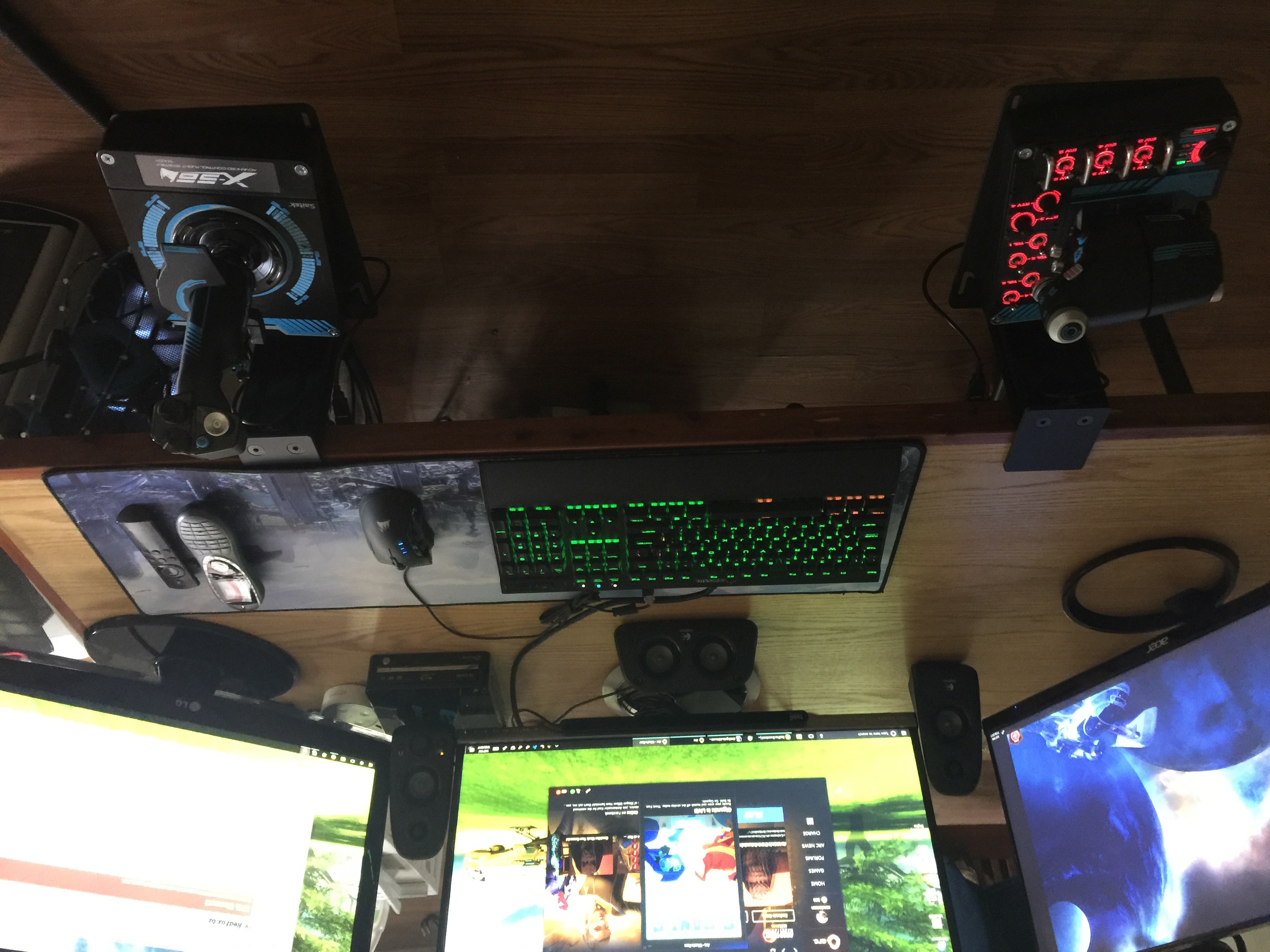 monstertech_desk_mount_saitek_x56 – MTSIM – MONSTERTECH