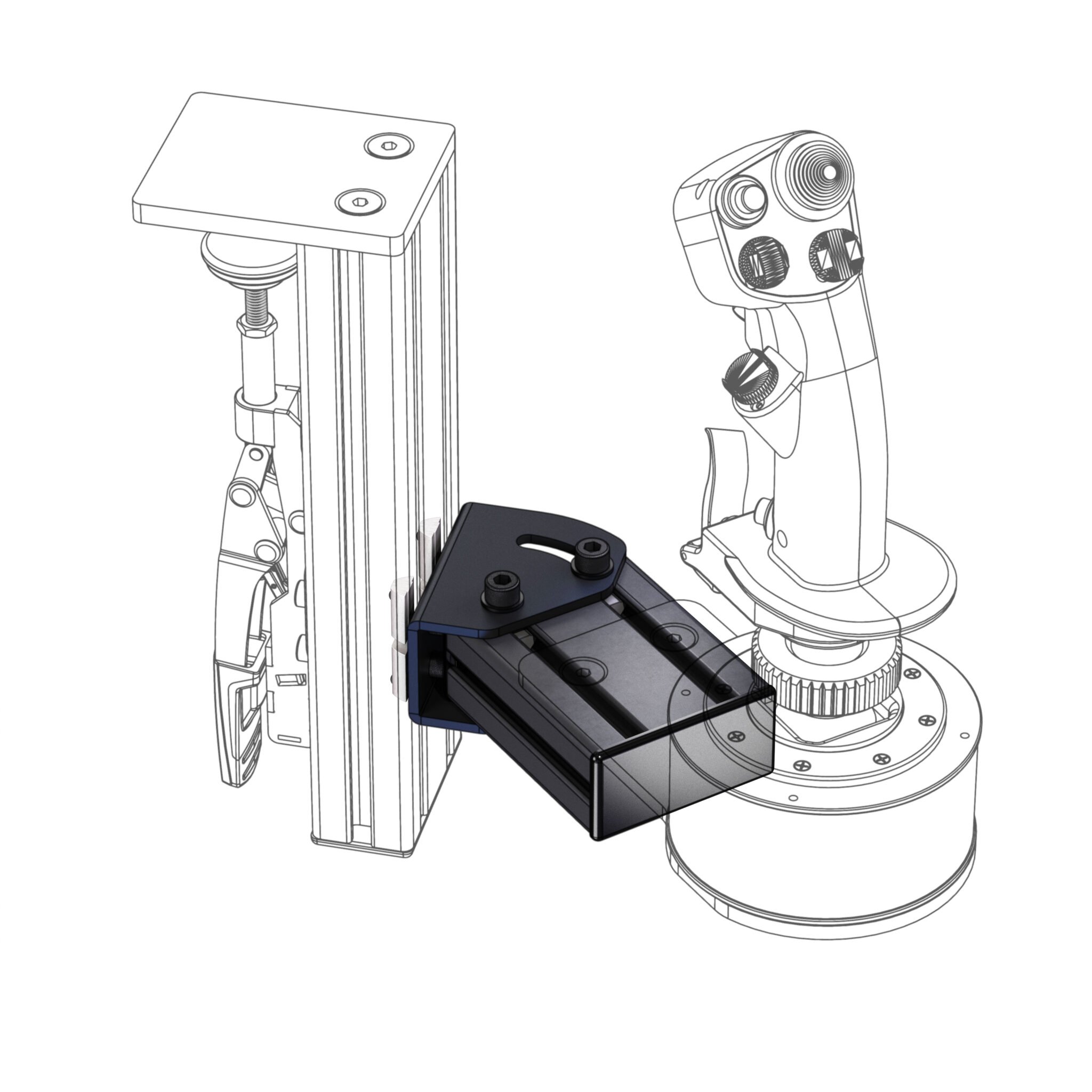 Angle Mounting Bracket 0-45° – MTSIM – MONSTERTECH