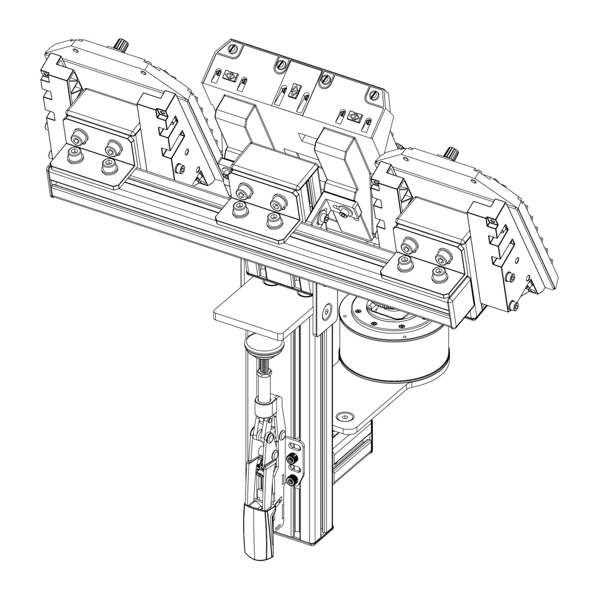 Desk Mount for Winwing MIP – MTSIM – MONSTERTECH
